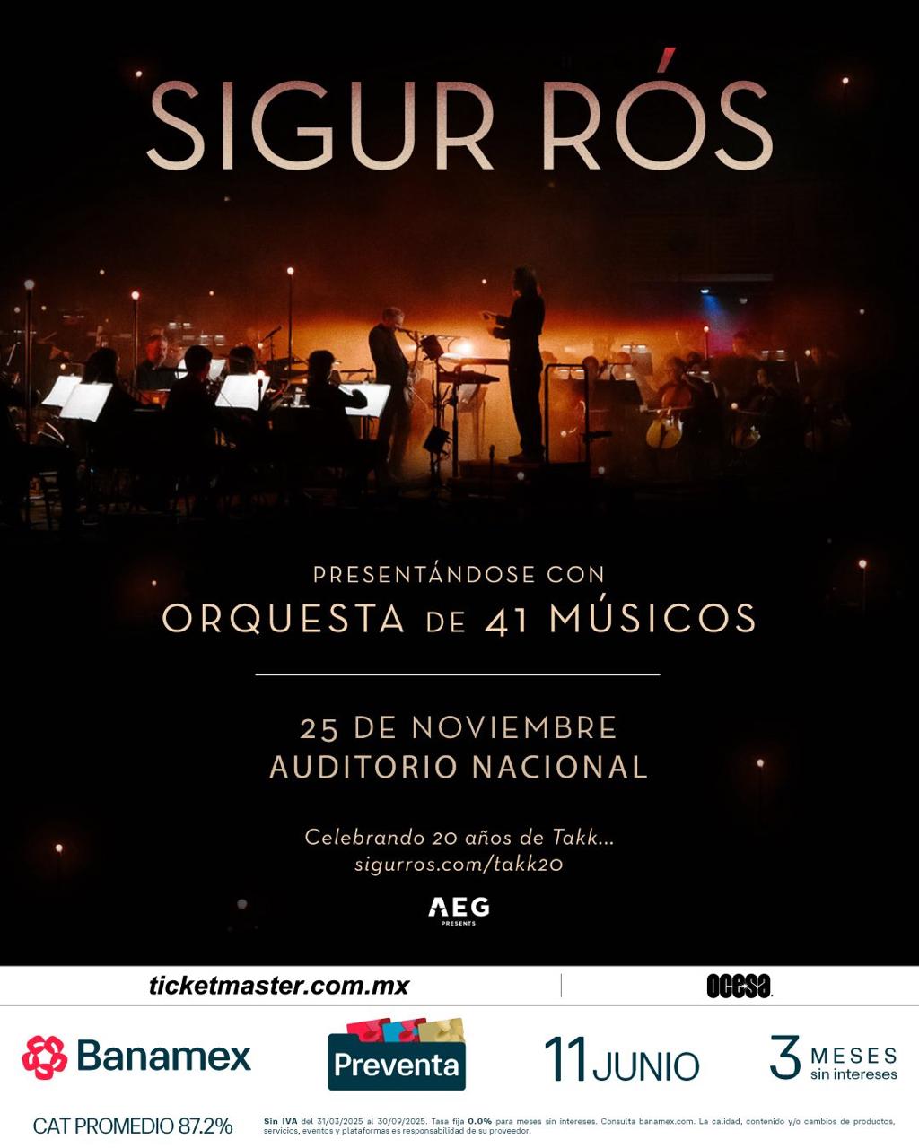SIGUR RÓS prepara una noche sinfónica en el Auditorio Nacional - Digger.mx