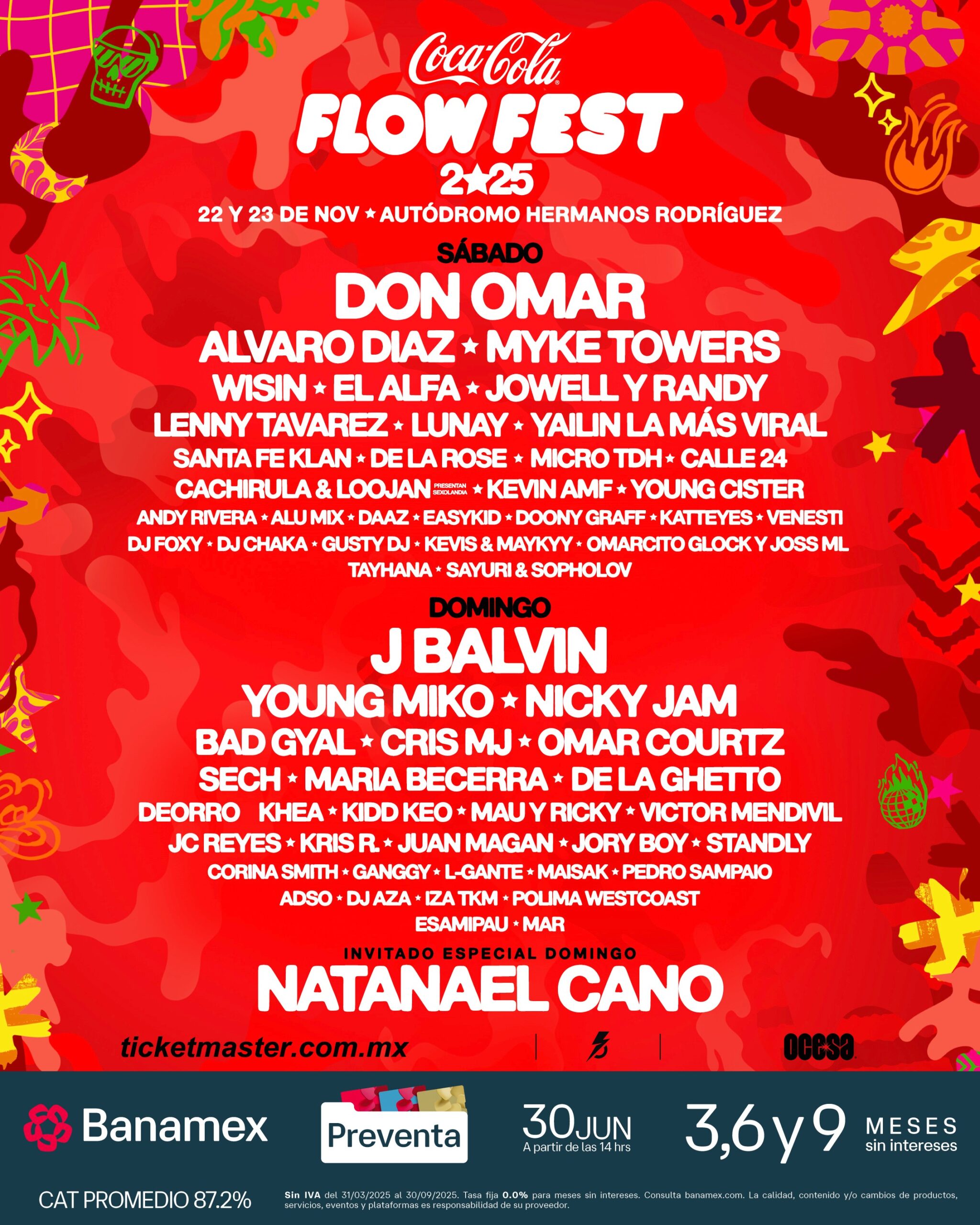 Coca-Cola Flow Fest 2025 calienta motores: fechas, cartel completo y ...
